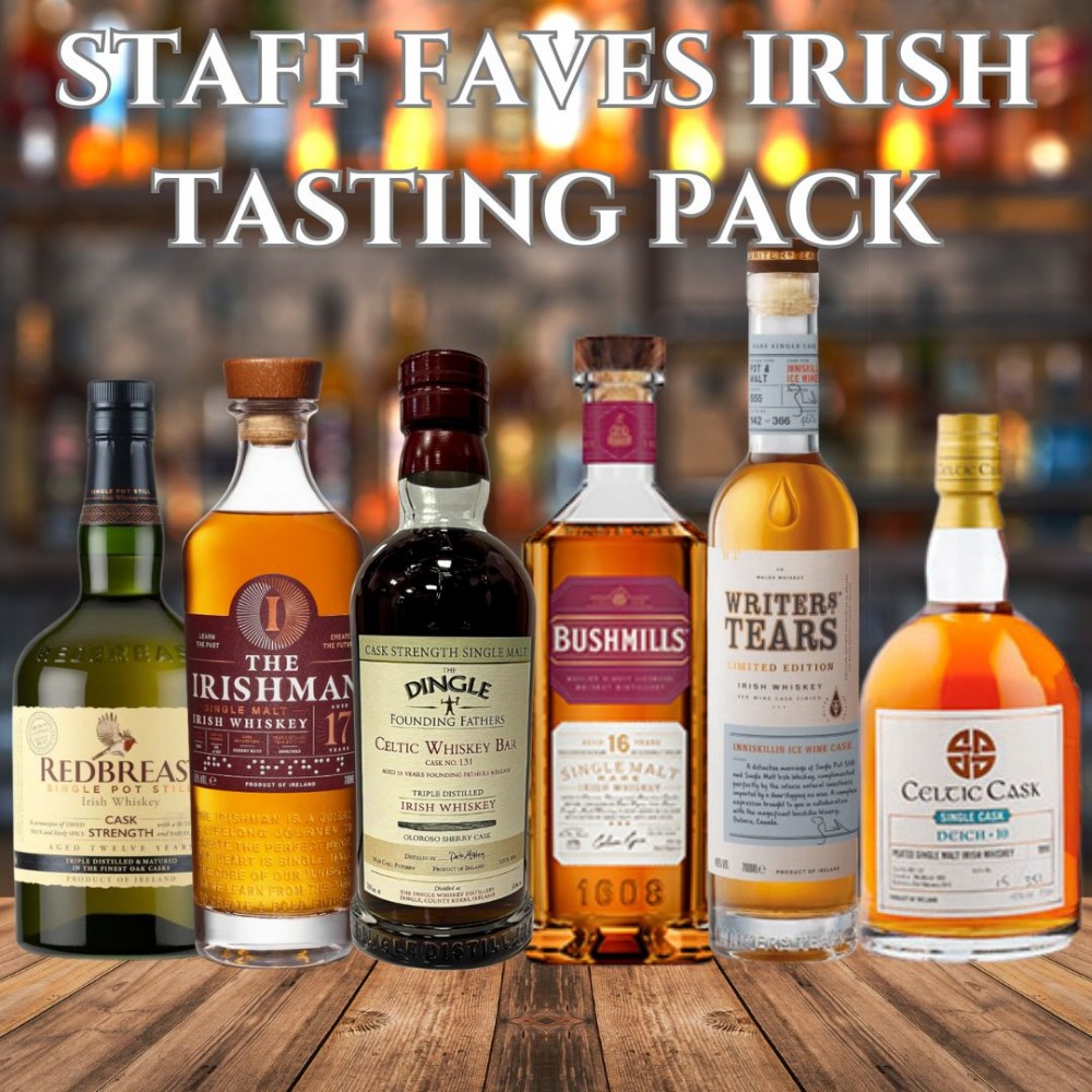 Single Cask Irish Whiskey Tasting Pack - 6 Samples
